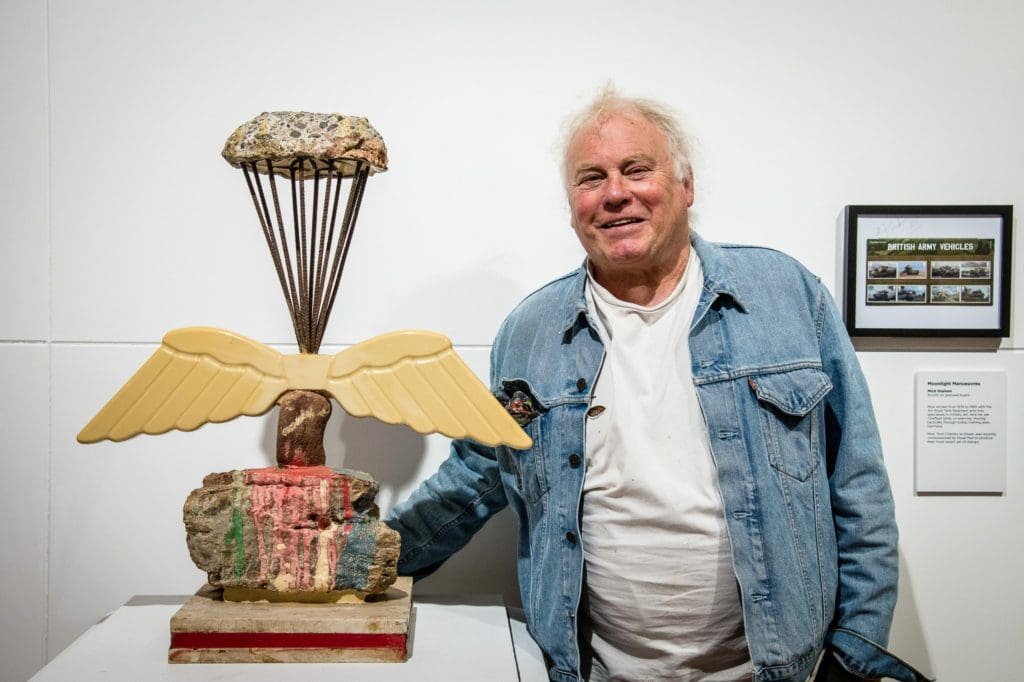 Veteran artist John Cutting displays work at exclusive exhibition ...