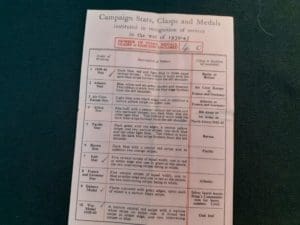 Medals of World War Two - Army Benevolent Fund